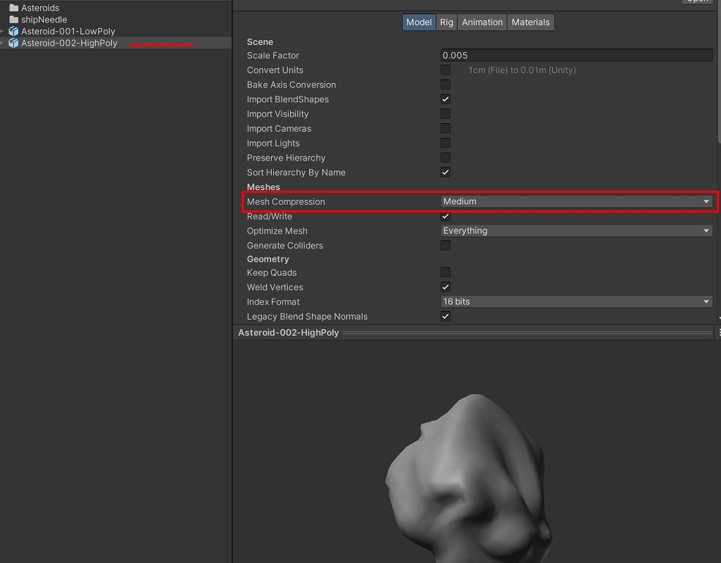 Improving Game Performance How To Reduce FBX File Sizes In Unity