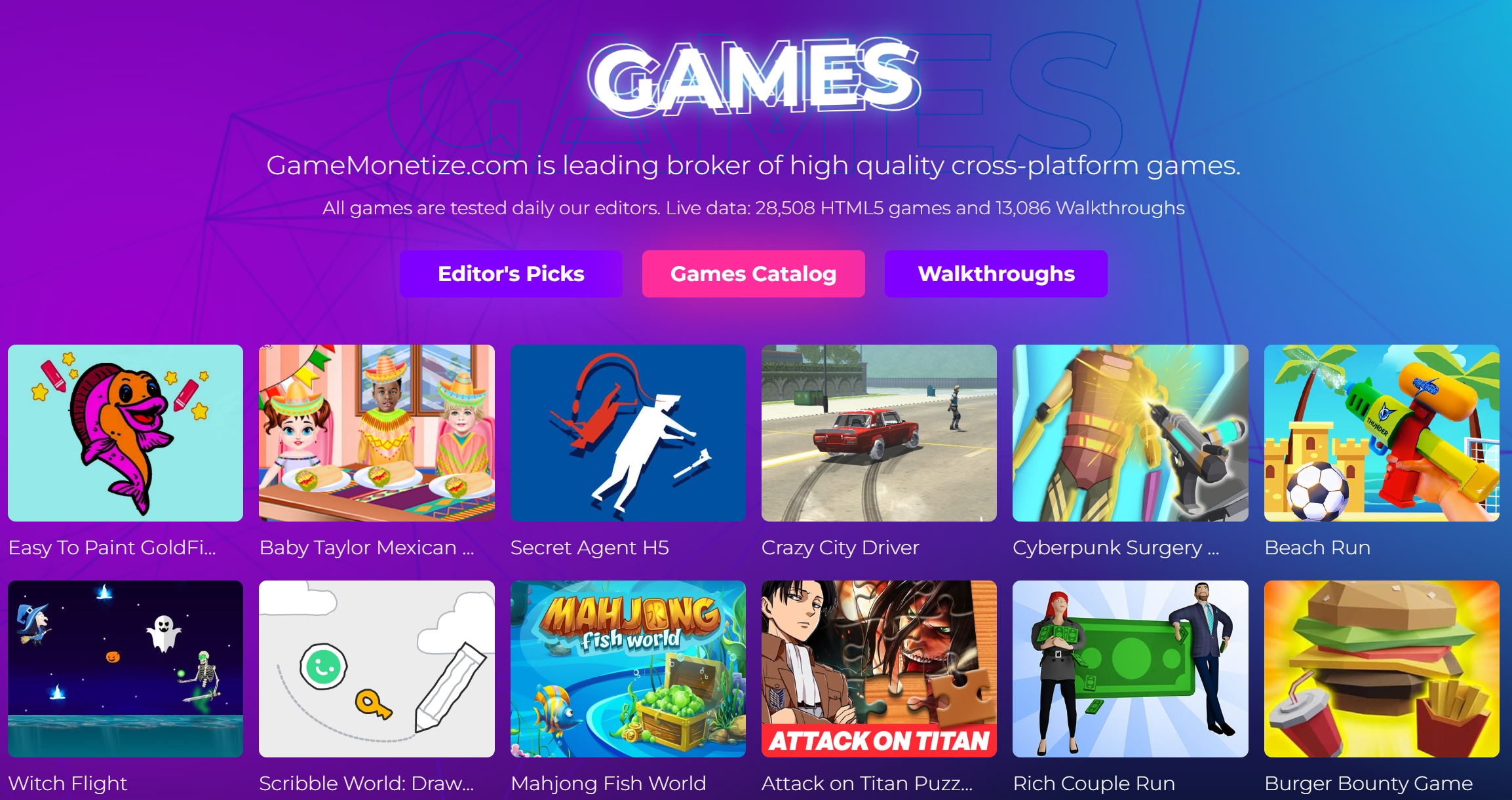 Speed Up Your Game Release On Gamemonetize